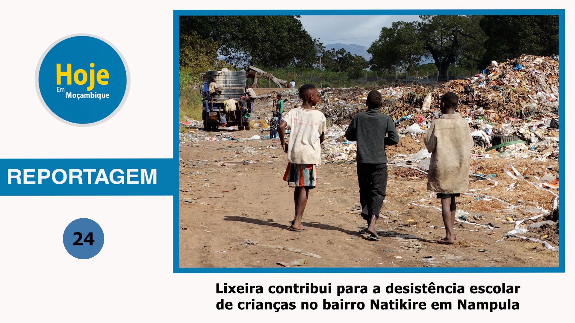 Lixeira contribui para a desistência escolar de crianças no bairro ...