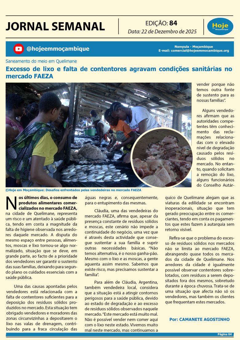 Excesso de lixo e falta de contentores agravam condições sanitárias no ...